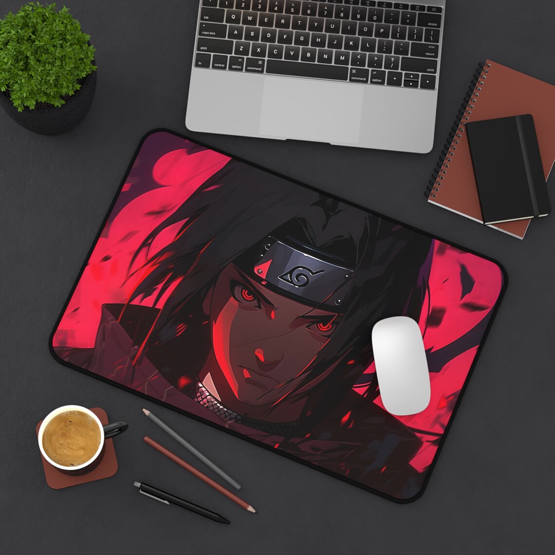 Itachi Uchiha Desk Mat, Itachi Uchiha Mouse Pad, Naruto Anime Manga ...