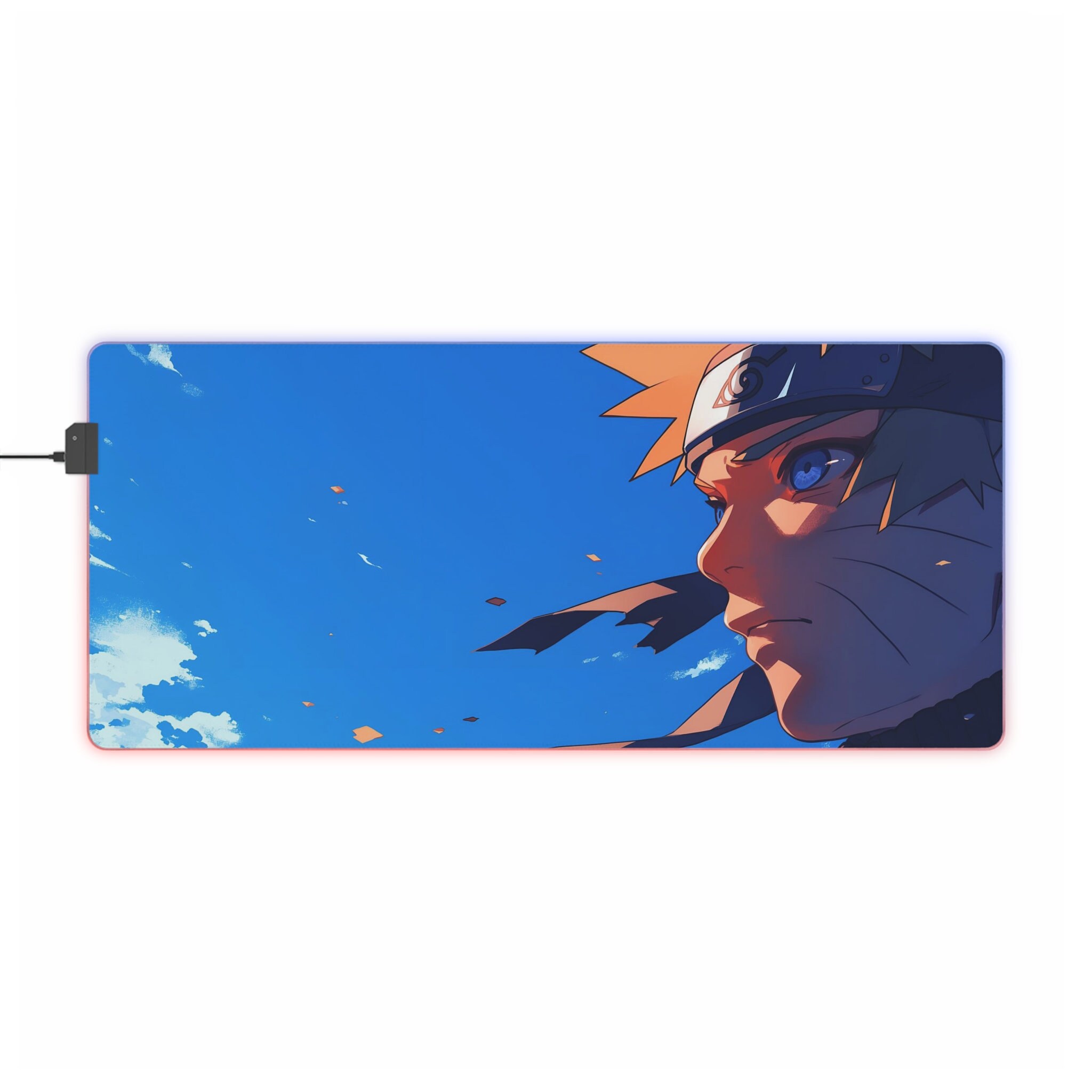 Naruto LED Gaming Mouse Pad, Naruto Uzumaki Mouse Pad, Naruto Blue Sky ...