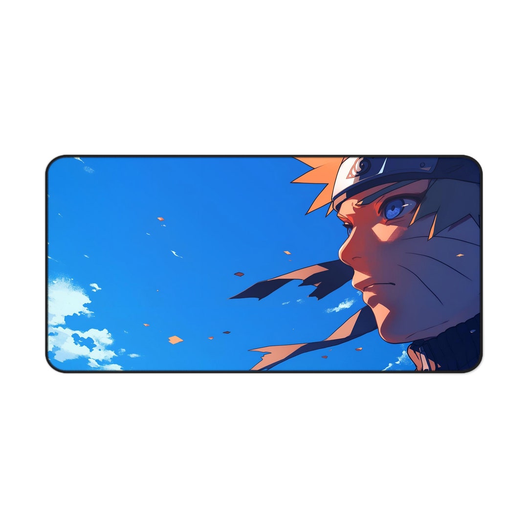 Naruto Uzumaki Desk Mat, Naruto Blue Sky Mouse Pad - Etsy