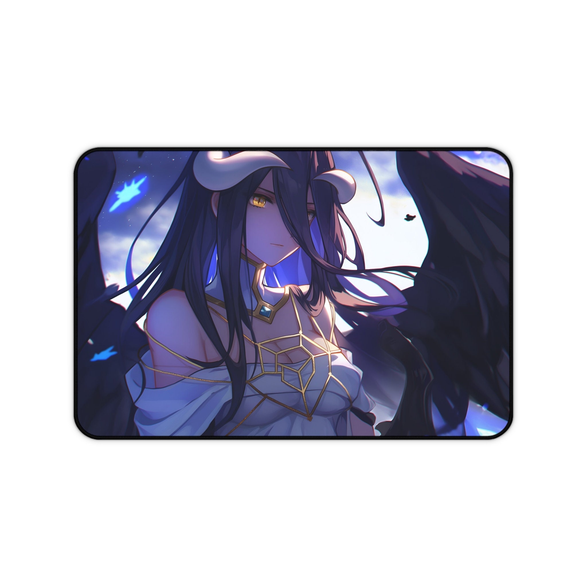 Albedo Overlord Anime Desk Mat, Albedo Overlord Anime Mouse Pad, Albedo ...