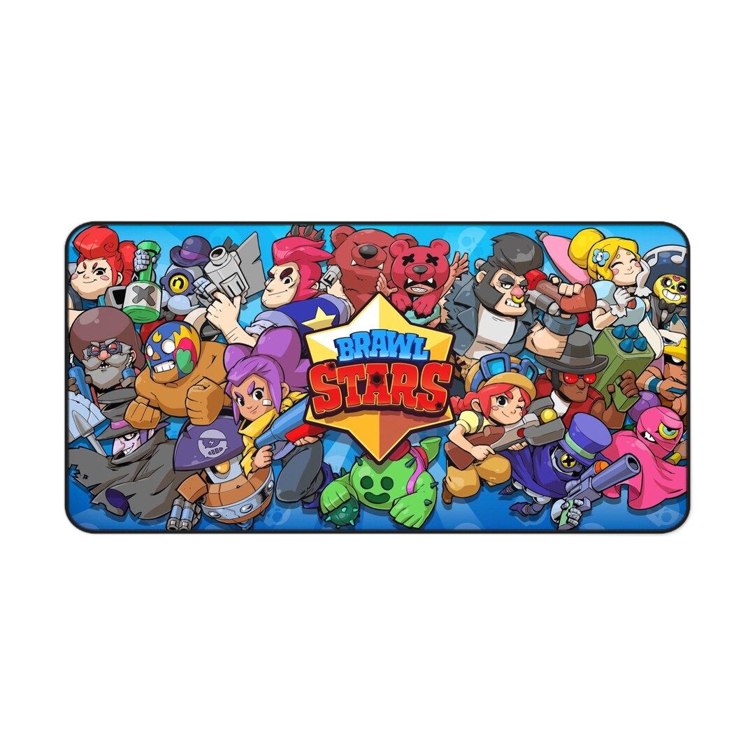 Brawl Stars Desk Mat, Brawl Stars Mouse Pad, Brawl Stars Gaming Mouse ...