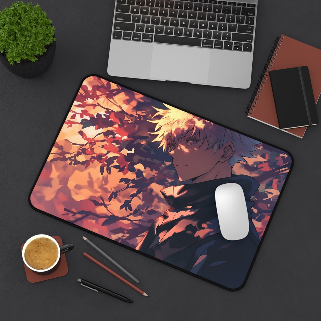 Satoru Gojo Desk Mat, Satoru Gojo Mousse Pad, Jujutsu Kaisen Mouse Pad ...