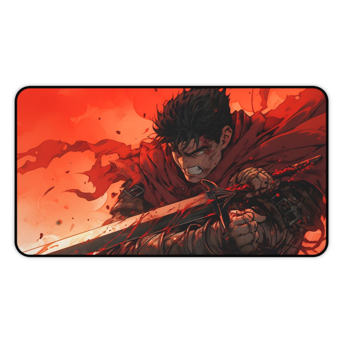 Berserk Guts Desk Mat, Berserk Guts Mouse Pad, Berserk Mouse Pad ...