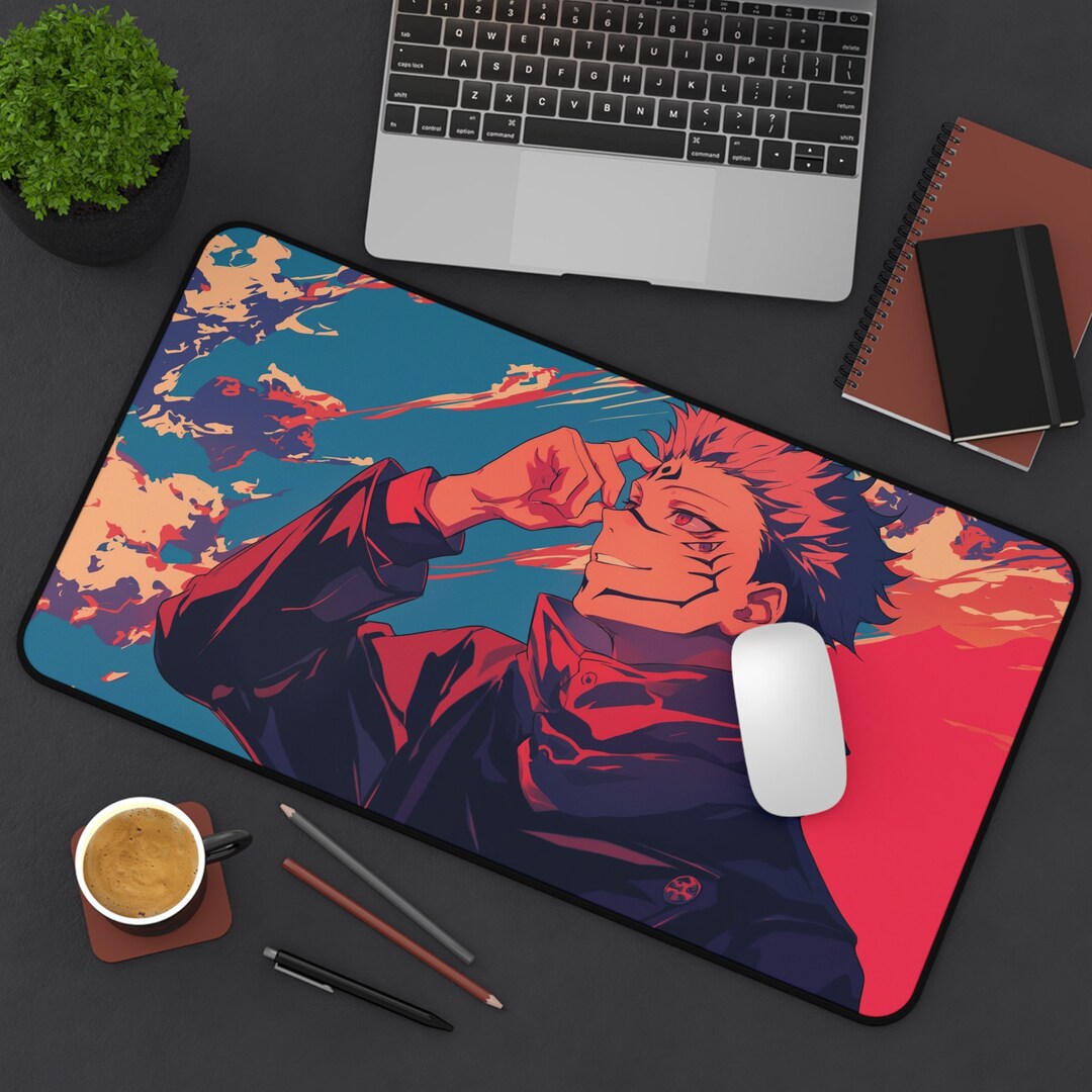 Sukuna Desk Mat, Sukuna Mousse Pad, Jujutsu Kaisen Mouse Pad, JJK Mouse ...