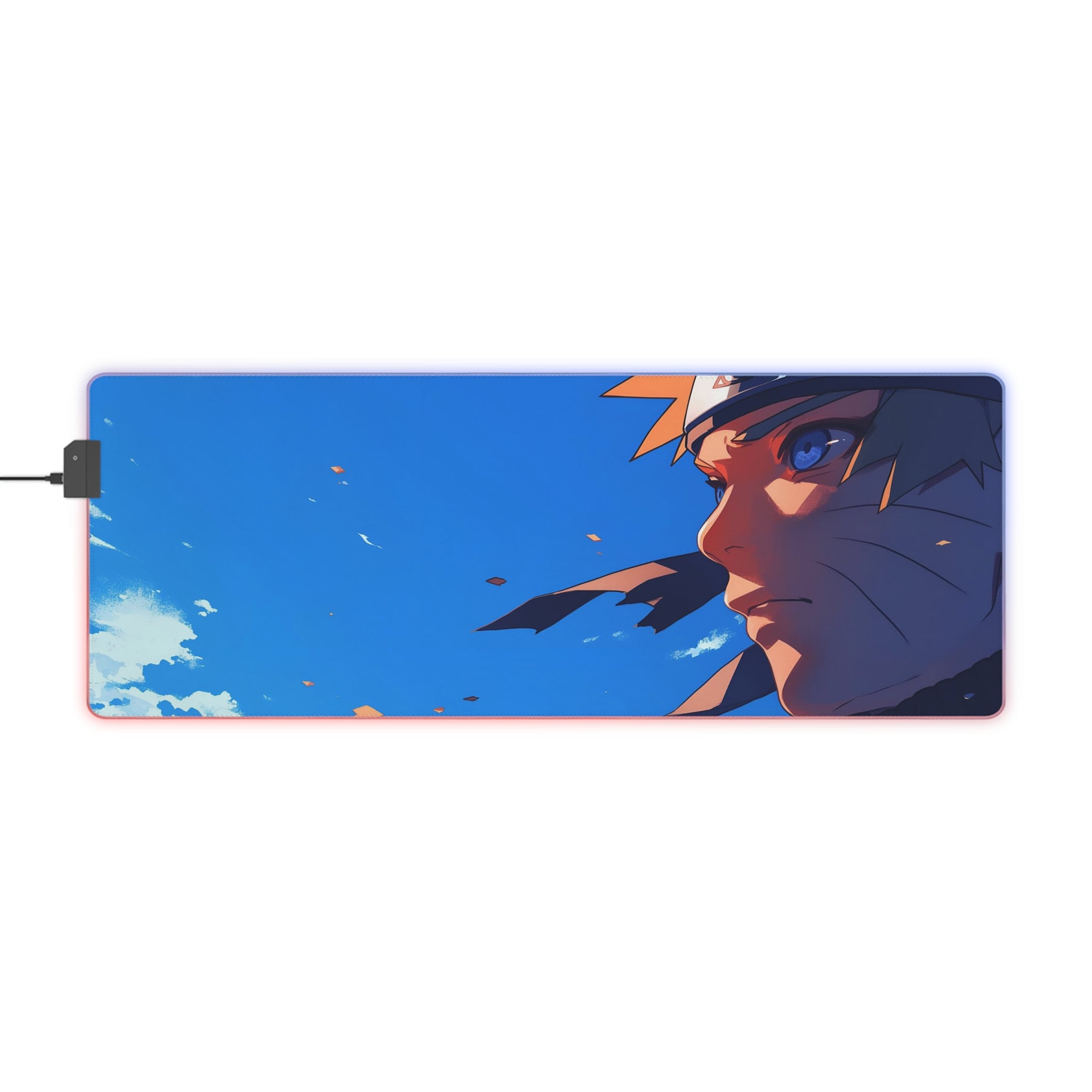 Naruto LED Gaming Mouse Pad, Naruto Uzumaki Mouse Pad, Naruto Blue Sky ...
