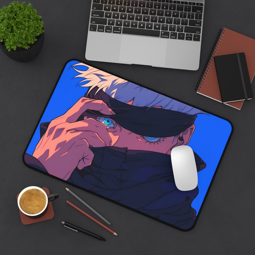 Satoru Gojo Desk Mat, Satoru Gojo Mousse Pad, Jujutsu Kaisen Mouse Pad ...