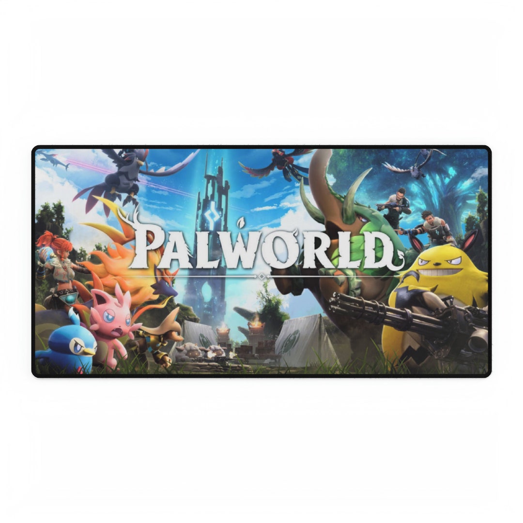 Palworld Mouse Pad, Palworld Desk Mat, Monster Mousepad, Palworld Merch ...