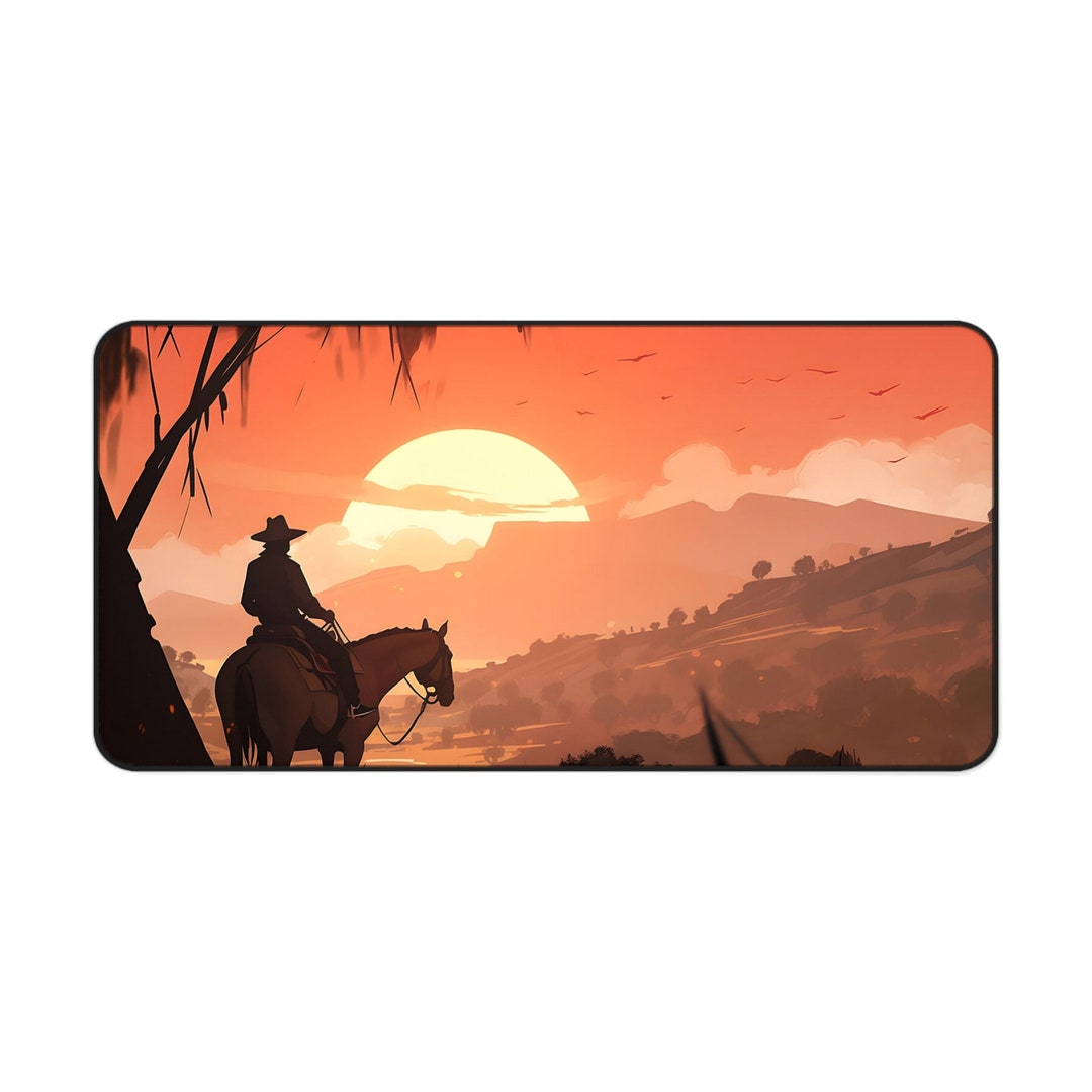 Red Dead Redemption 2 Desk Mat, Mouse Pad - Etsy