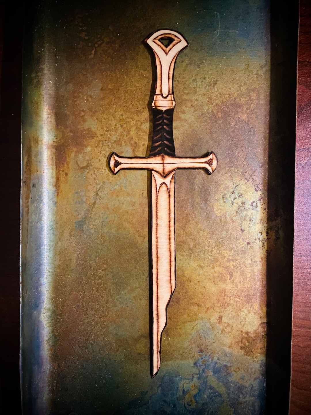 Narsil's Hilt - Handmade Bookmark - Etsy