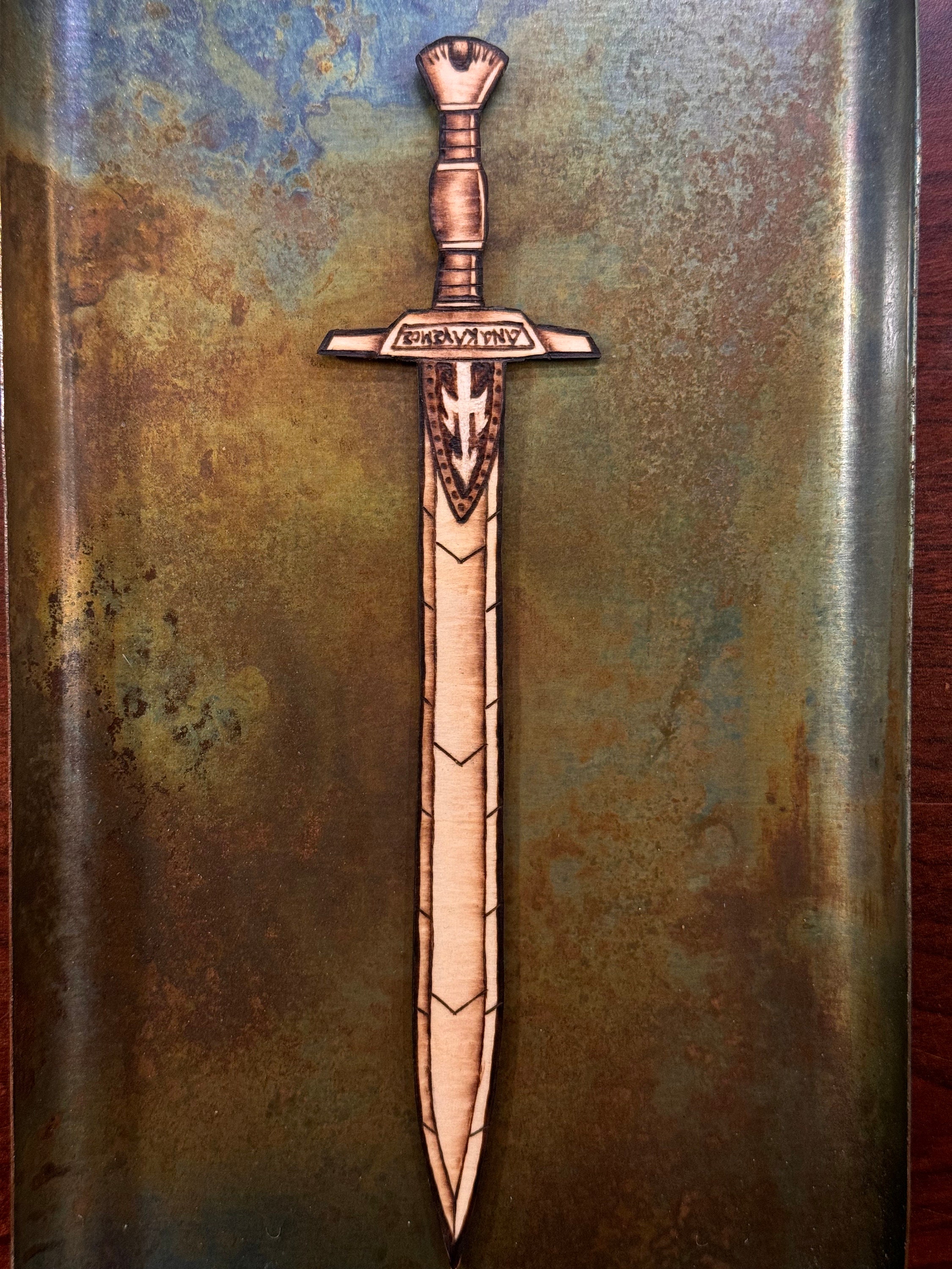 Riptide, the Sword of Percy Jackson - Handmade Bookmark - Etsy