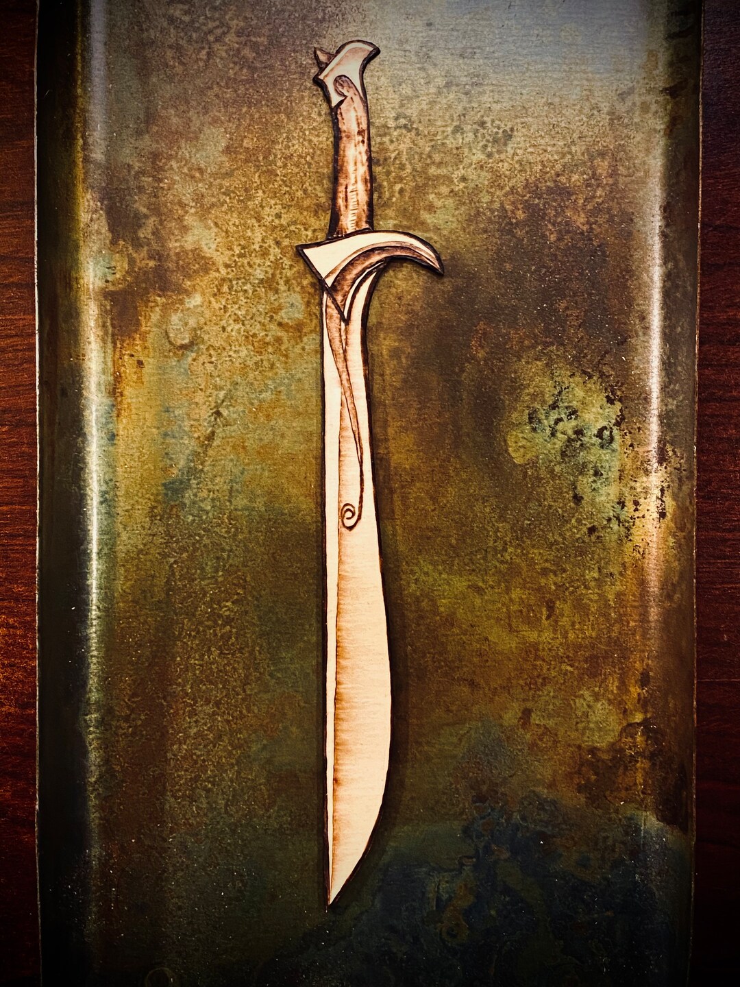 Orcrist, the Sword of Thorin Oakenshield - Handmade Bookmark - Etsy