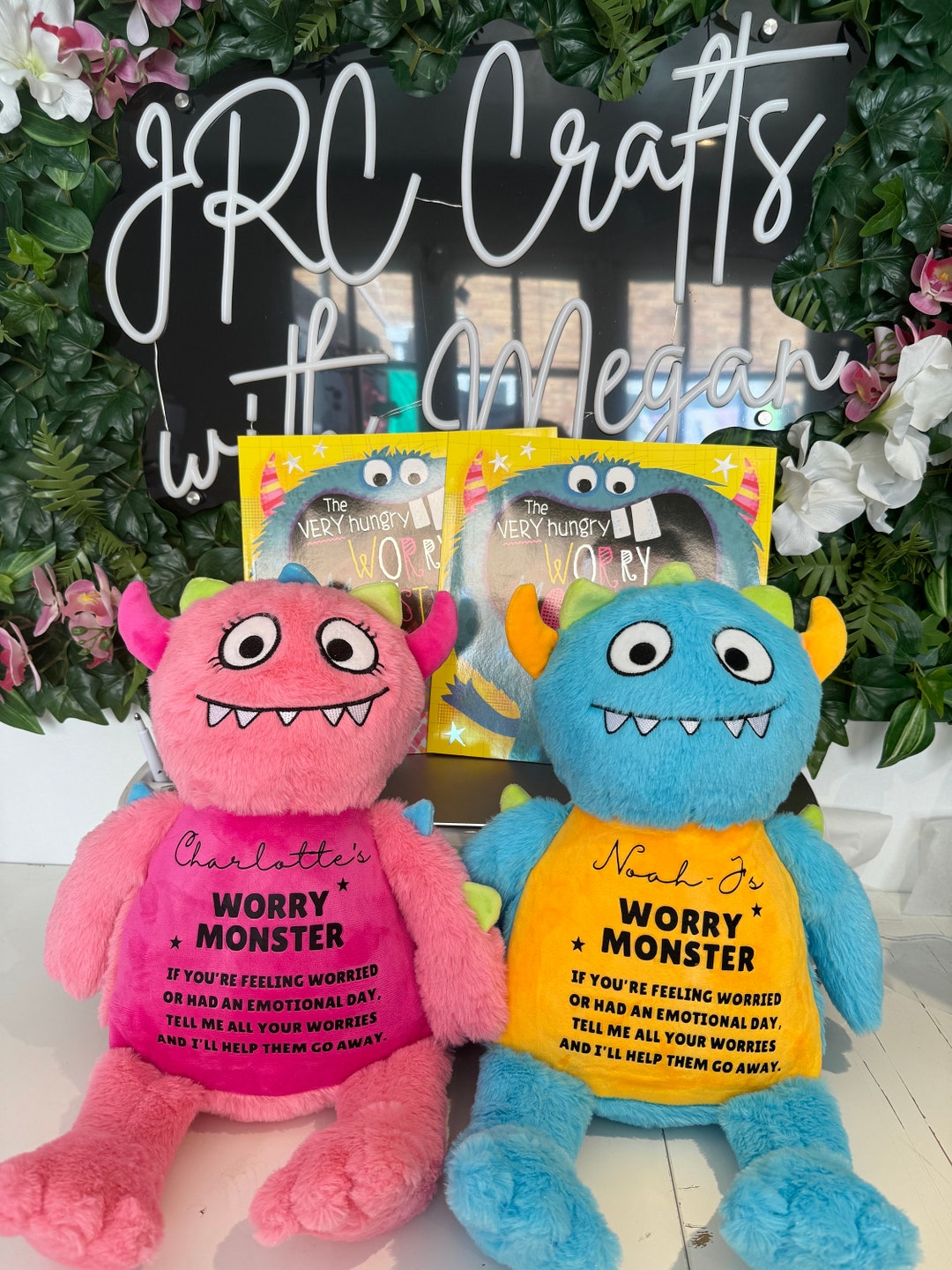 Worry Monster Teddy and Feelings Book | Anxiety Help for Kids | Asd ...