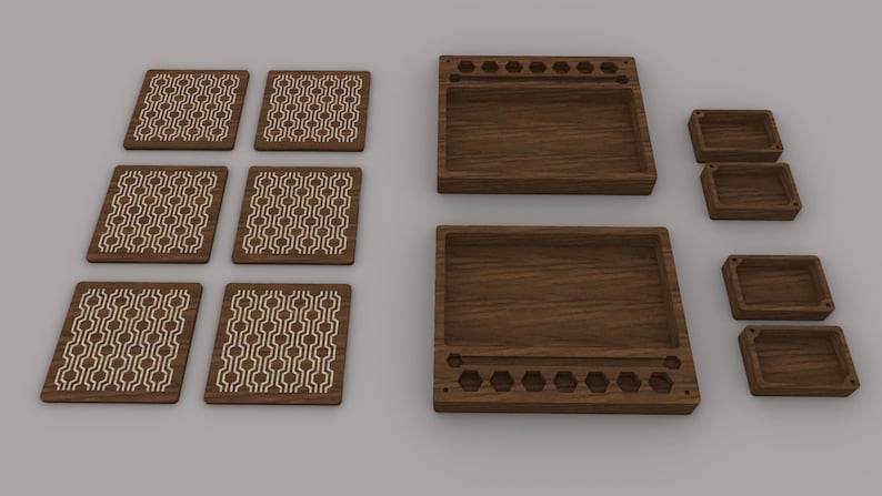 Modular Box Set for D&D Players and Dungeon Masters, Premium Dice Box ...