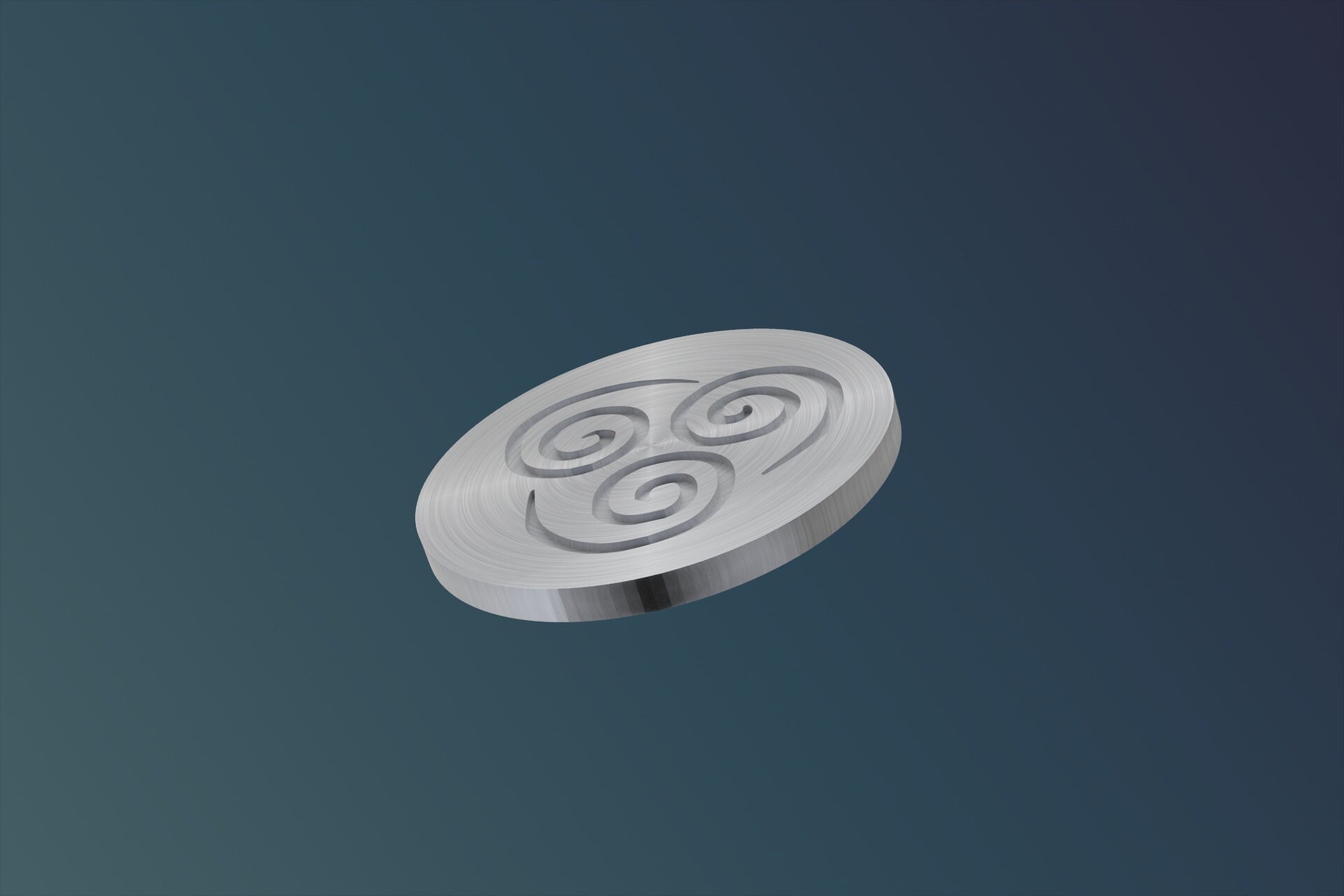 Avatar the Last Airbender Air Nomads Coin 3D Print & Cnc - Etsy