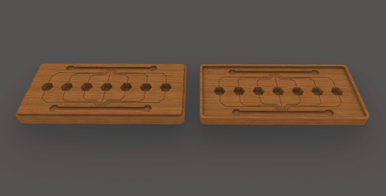 Dice Box for Cnc, Engraved With Nordic, Viking, Vegvisir Symbol, 2 Pen ...