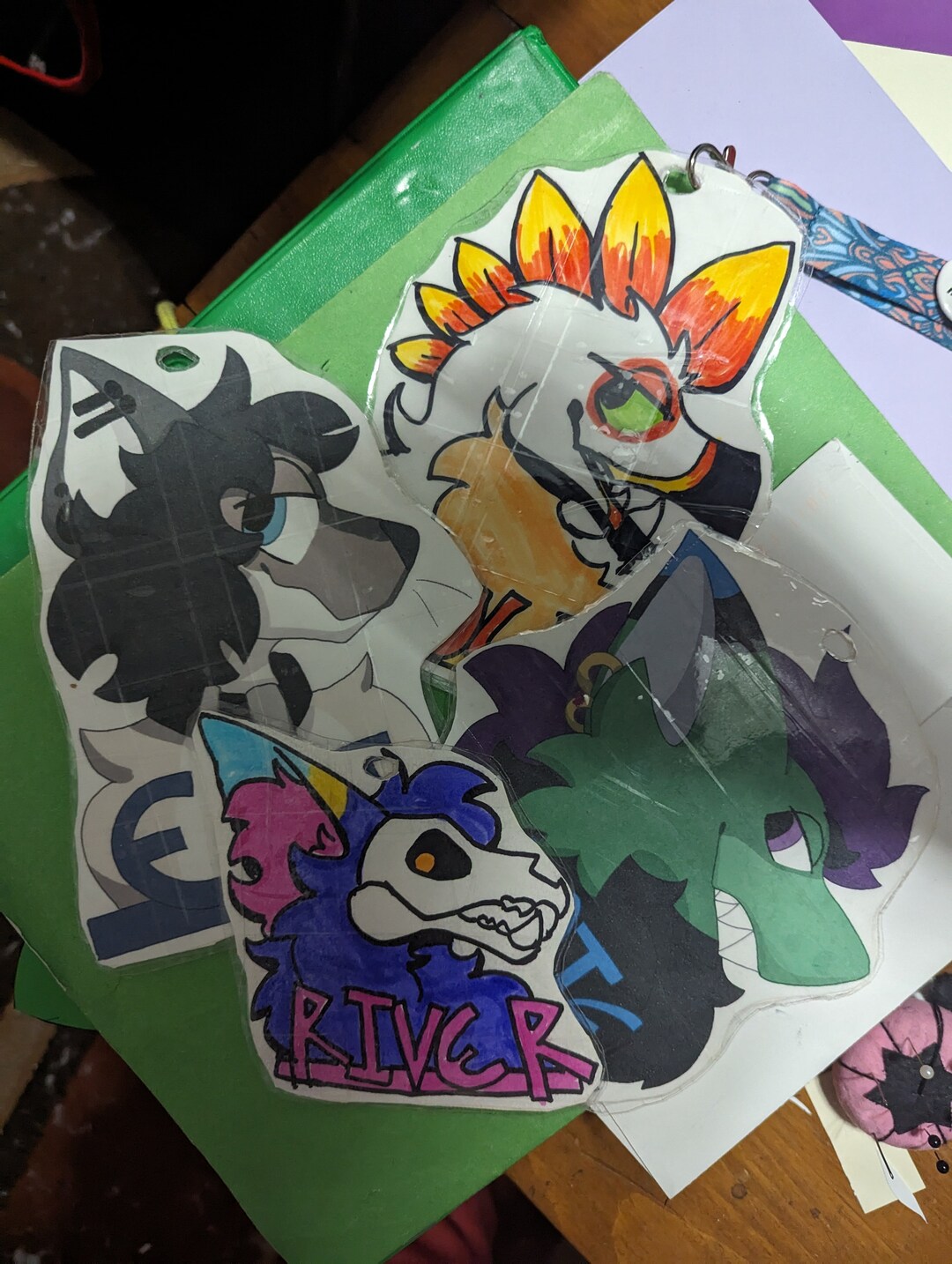 Custom Fursuit Badges READ DESCRIPTION - Etsy