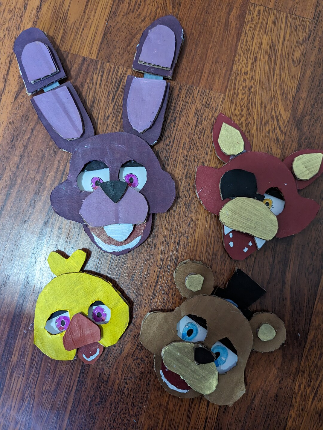 Fnaf Head Template - Etsy
