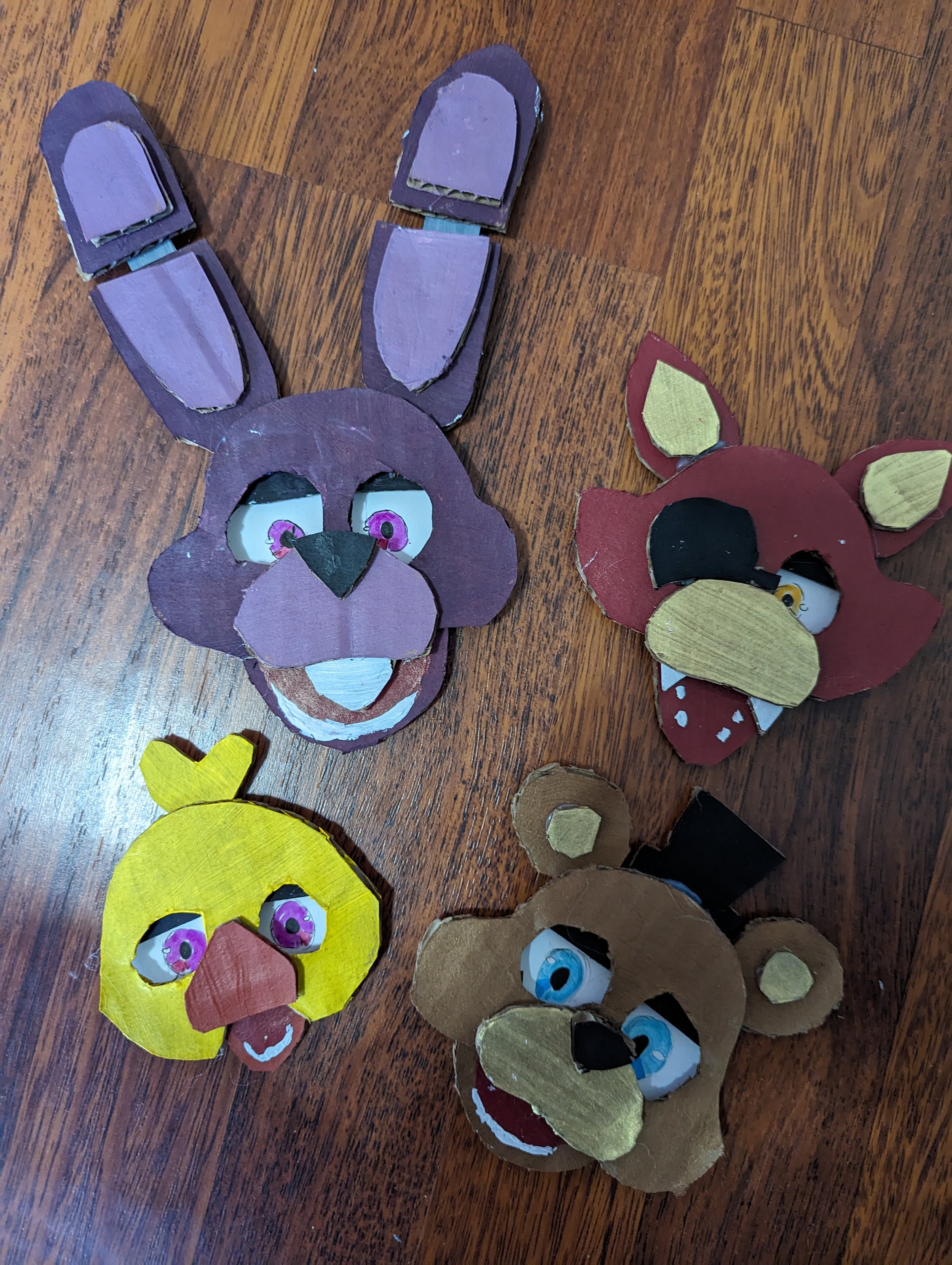 Fnaf Head Template - Etsy