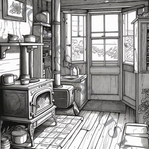 The Off-grid Homestead Coloring Experience: Artful Adventures in Self ...