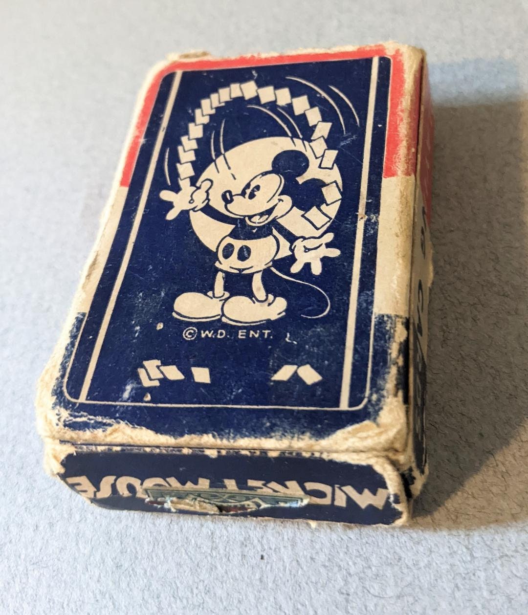 Rare 1930's Mickey Mouse Playing Cards - Etsy