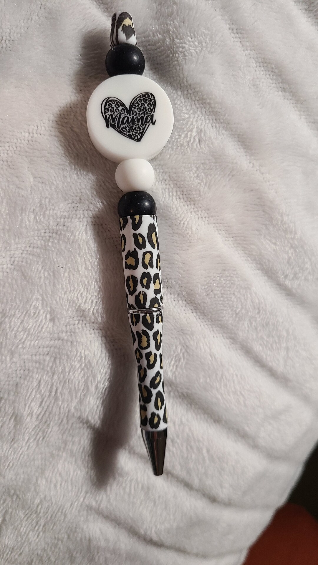 Cheetah Print Heart Mama Pen - Etsy
