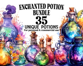 Enchanted Book Clipart Bundle 18 Magic Books PNG Fantasy Clip Art ...