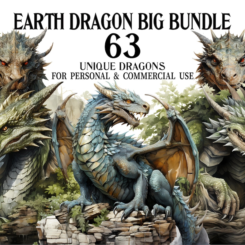 Earth Dragon - Etsy