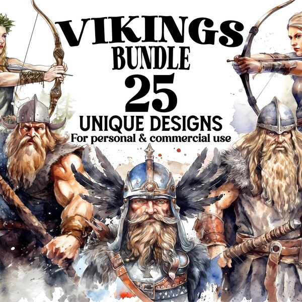 Viking Clipart - Etsy