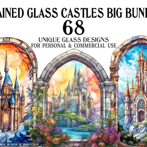 Castle Window Clipart - Etsy