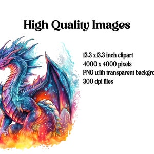 Fire Dragon Clipart Big Bundle - 54 Fire Dragons Pngs With Transparent ...