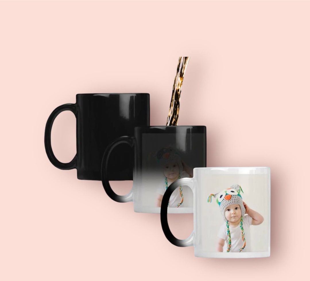Personalised Magic Mug With Your Photo Good for Gift - Etsy