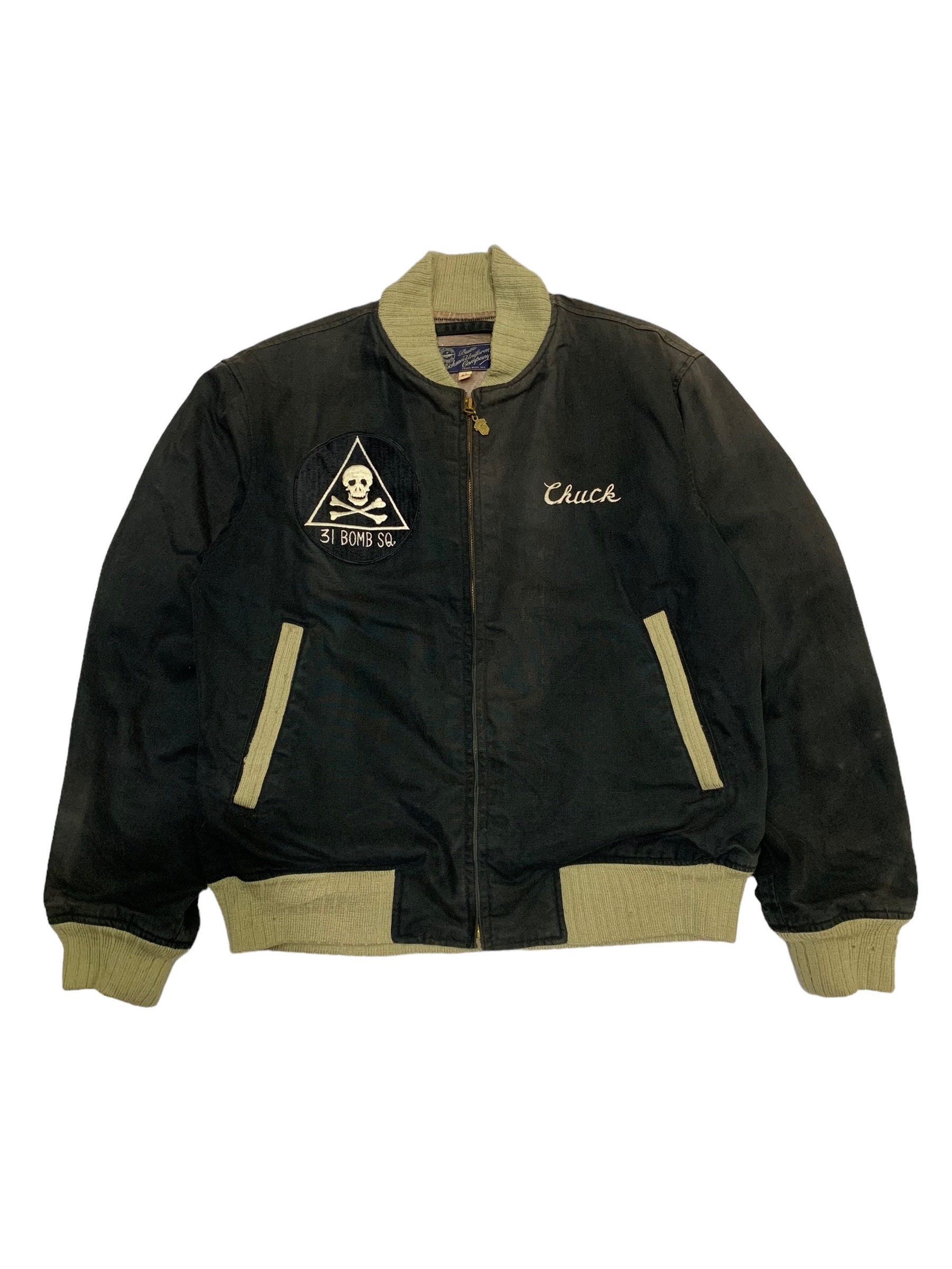 Vintage Buzz Rickson’s Bomber Barons Jacket - Etsy