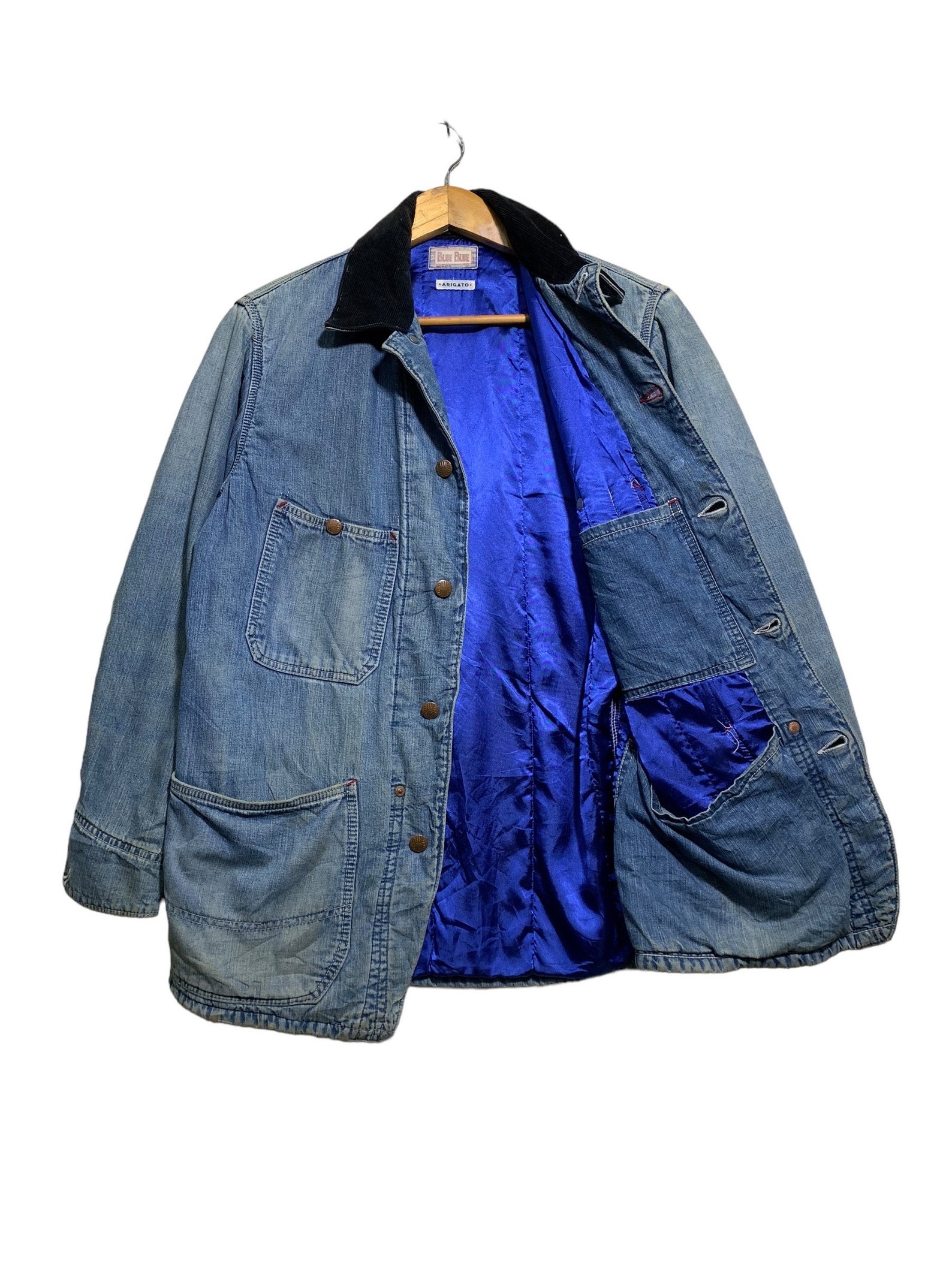 Blue Blue Japan Denim Chore Jacket - Etsy