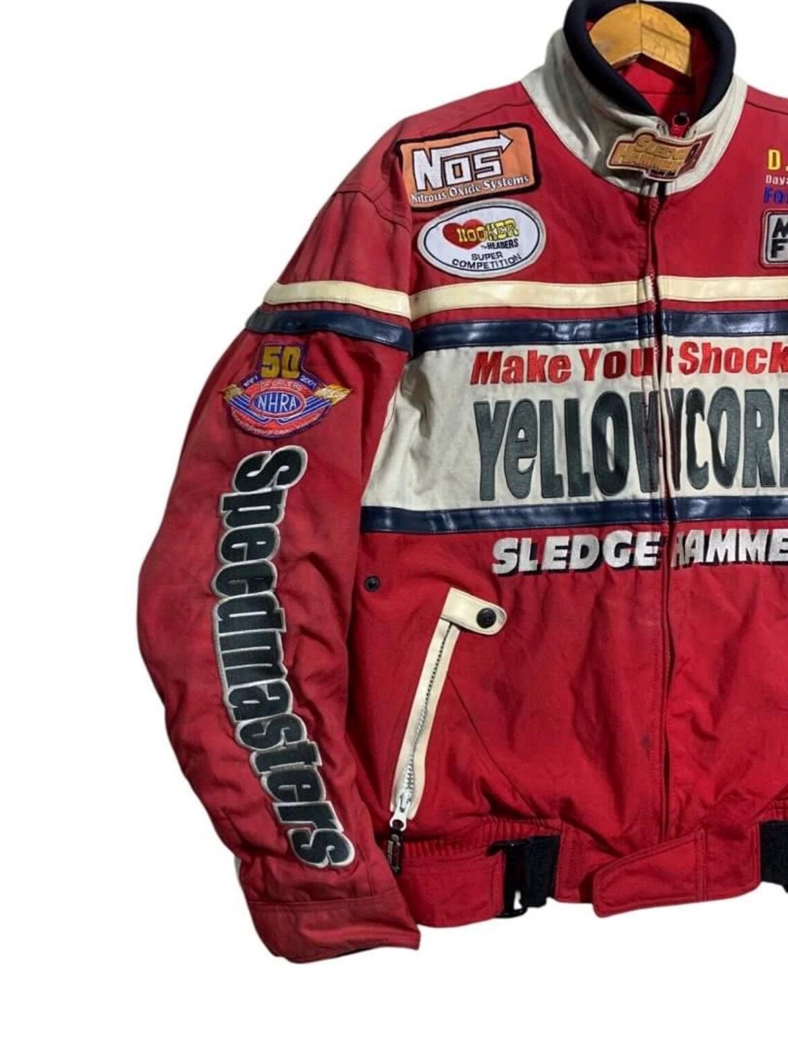 Vintage Yellow Corn Racing Riding Jacket - Etsy