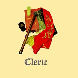 Cleric Character Class Emblem Photograph Dungeons and Dragons - Etsy
