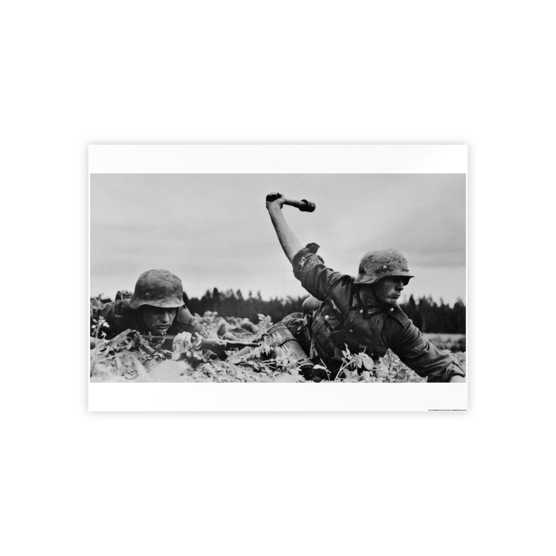 Operation Barbarossa 1941 Matte Wall Art Picture Print 3 Sizes ...