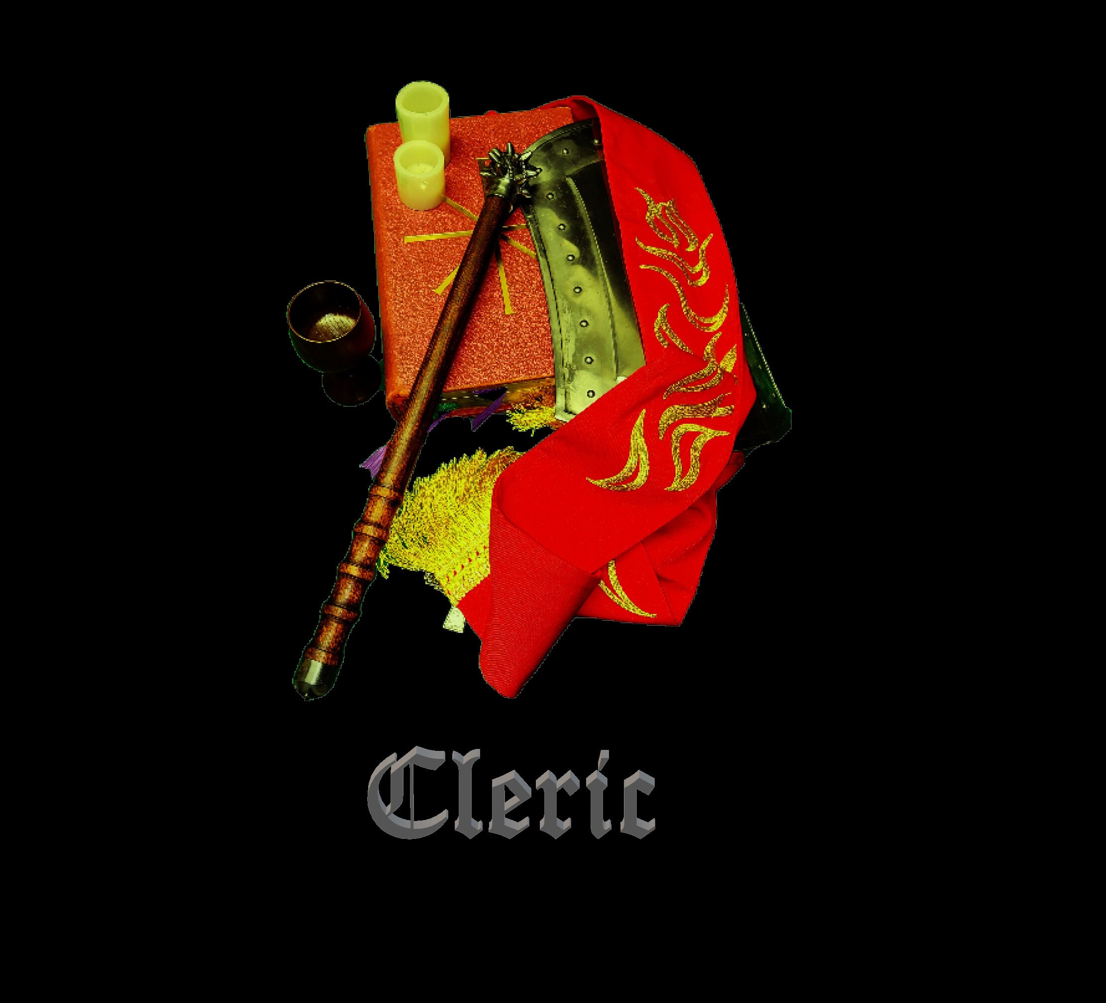 Cleric Character Class Emblem Photograph Dungeons and Dragons - Etsy