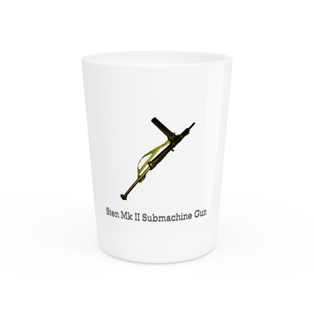 Sten Submachine Gun Shot Glass - Etsy
