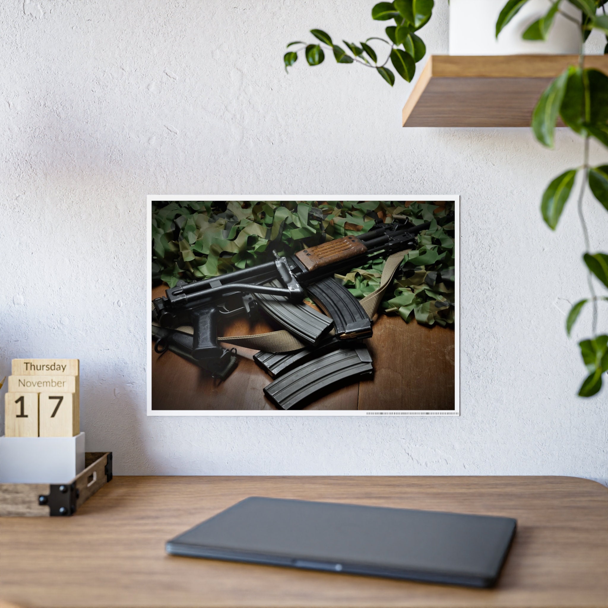 The Galil ARM Rifle Poster Matte Wall Art Picture Print 3 Sizes ...
