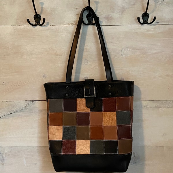 Leather Patchwork - Etsy