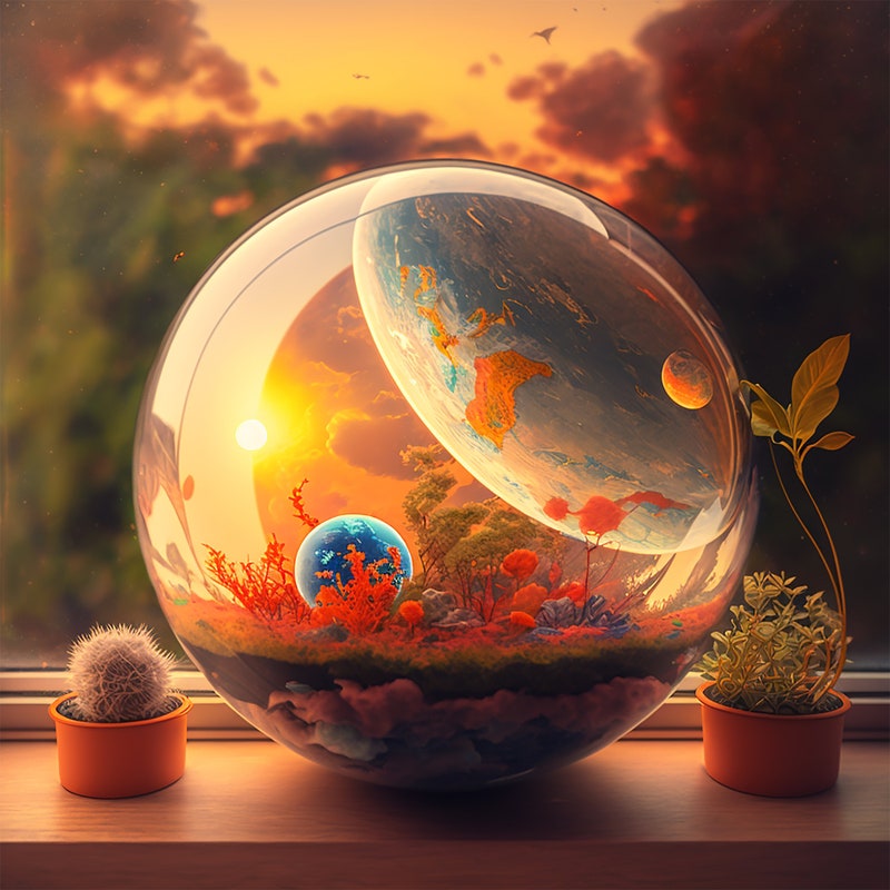 Fantasy Terrarium Kit - Etsy