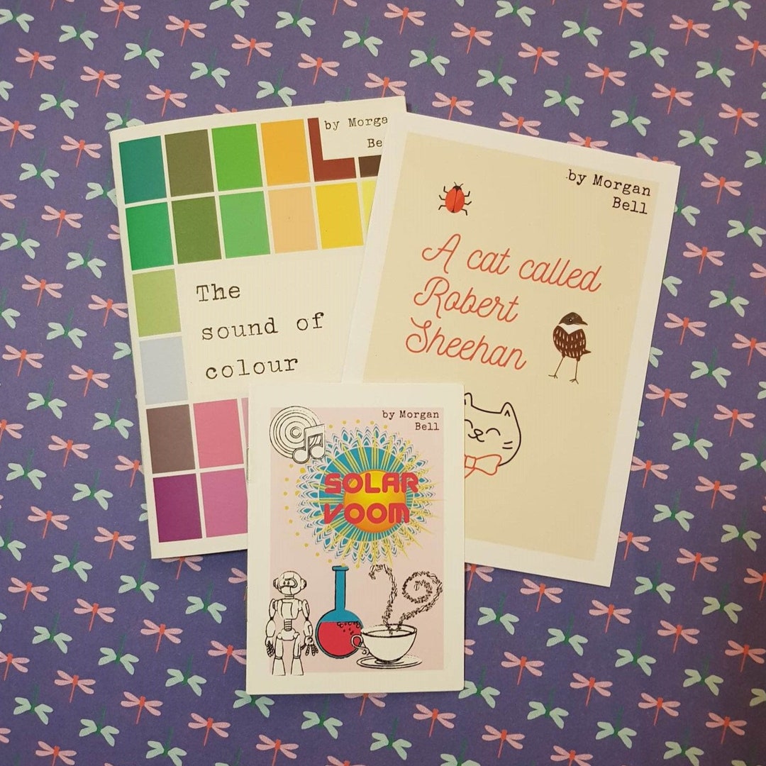 Zine Bundle 3 Pack the Sound of Colour A Cat Called Robert Sheehan ...