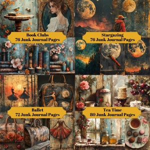 MEGA Hobbies and Crafts Junk Journal Pages Bundle - 2150 Printables for ...