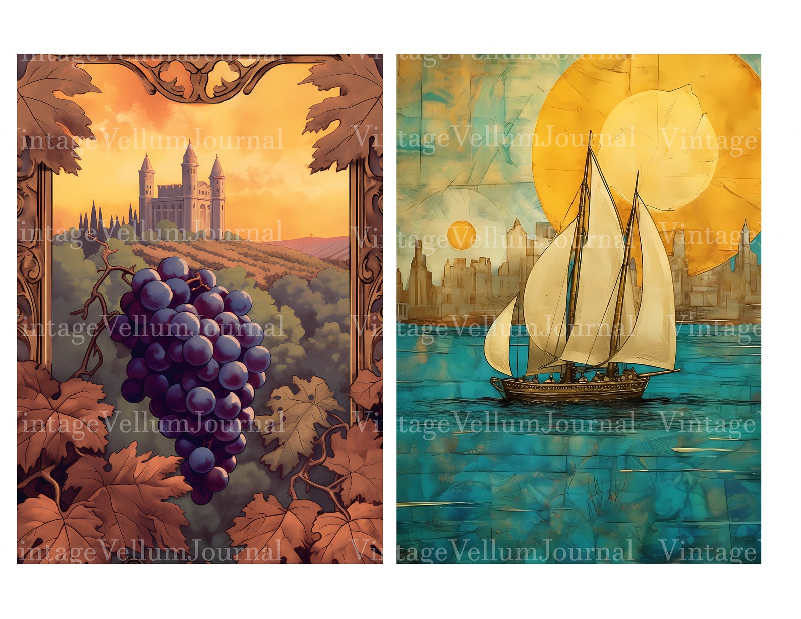 20 Ancient Roman Junk Journal Pages - Printable Rome Junk Journal for ...