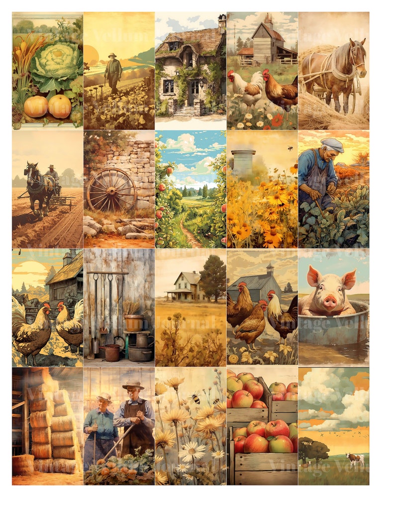 30 Vintage Farm Junk Journal Pages Printable Farming Junk - Etsy 30 Vintage Farm Junk Journal Pages Printable Farming Junk - Etsy