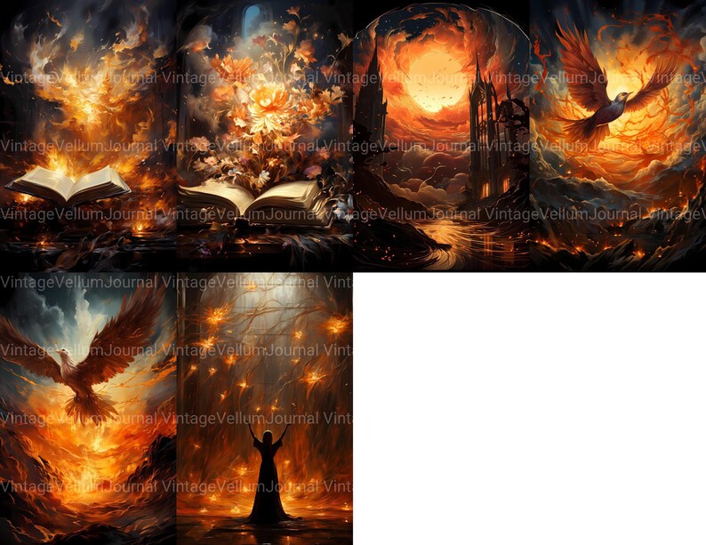 30 Pentecost Flame Junk Journal Pages Christianity Junk Journal for ...