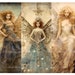 20 Crystal Angel Junk Journal Pages Printable Vintage Angel Junk ...