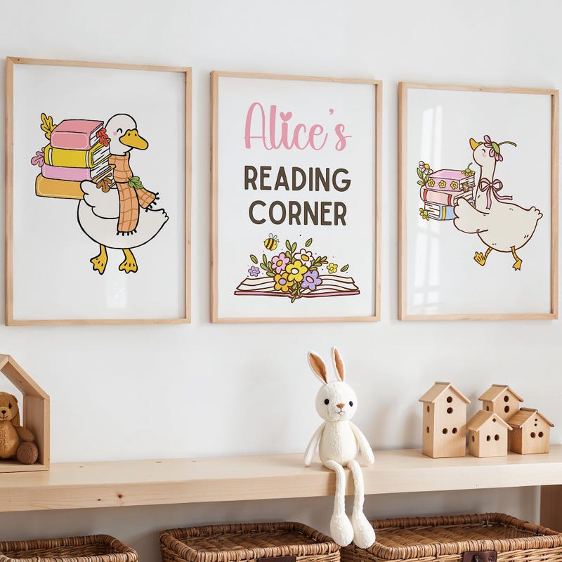 Reading Corner Sign - Etsy