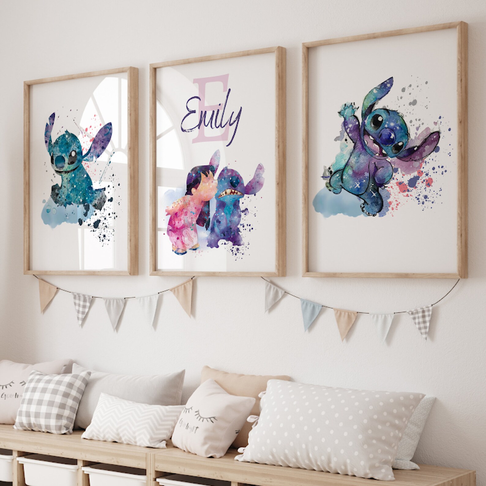 Personalized Lilo & Stitch Print, Stitch Nursery Decor, Ohana Wall Art ...
