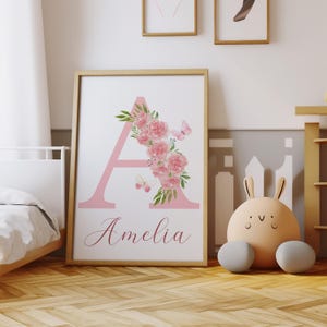 Pink Rainbow Prints, Butterfly Nursery Decor, Butterfly Prints, Pink ...